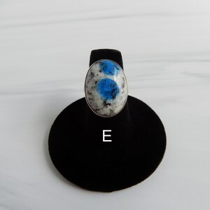 K2 Ring Sterling K2 Jasper Rings Adjustable K2 Jasper Rings - Etsy