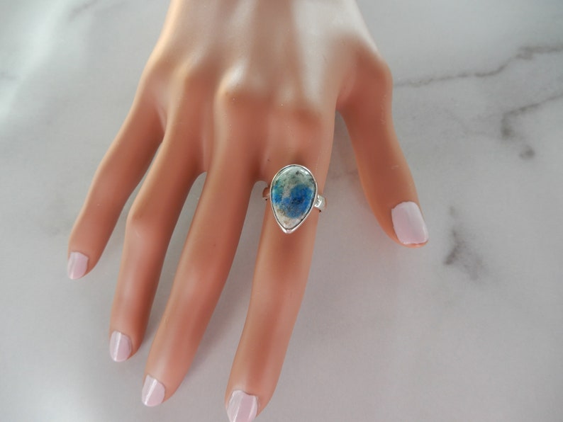 K2 Ring Sterling K2 Jasper Rings Adjustable K2 Jasper Rings | Etsy