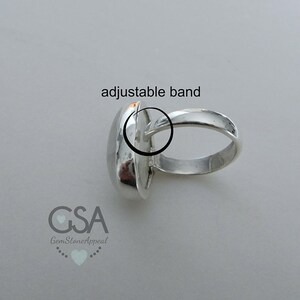 K2 Ring Sterling K2 Jasper Rings Adjustable K2 Jasper Rings - Etsy