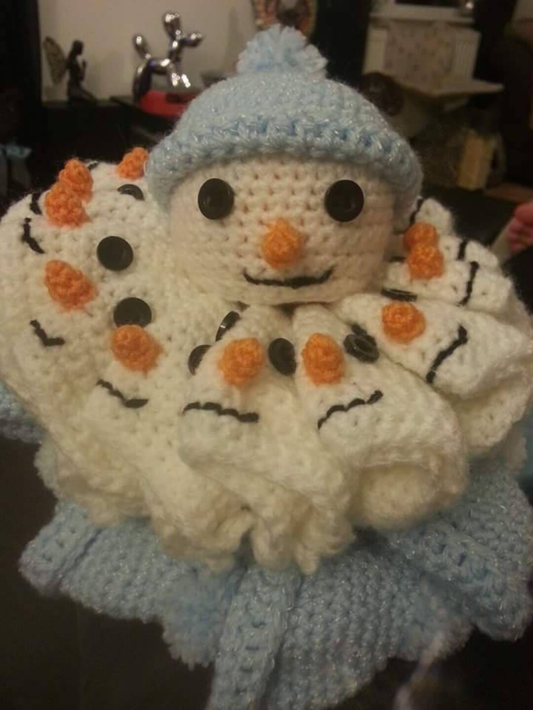 Chocolate Orange Snowman Crochet Pattern - Etsy