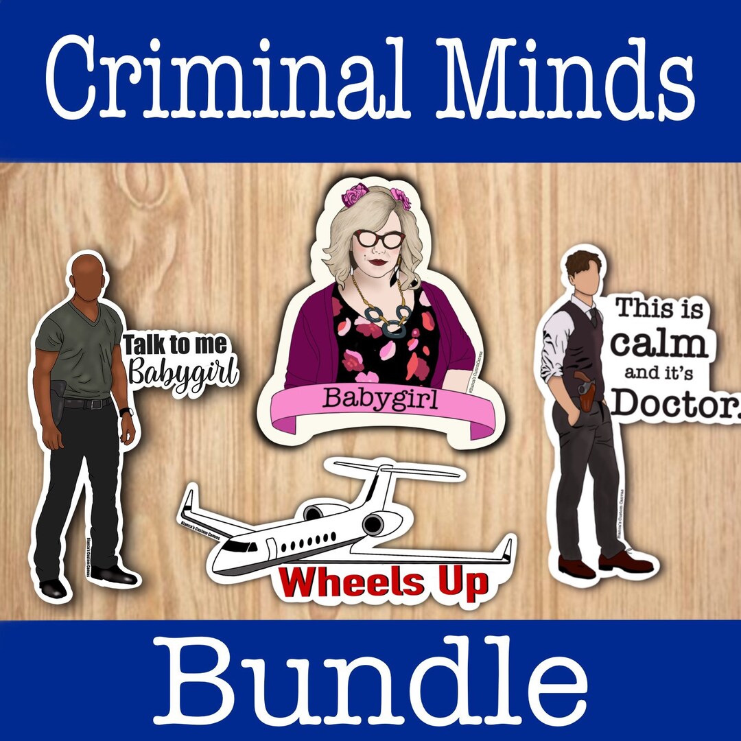Criminal Minds Sticker Bundle - Etsy