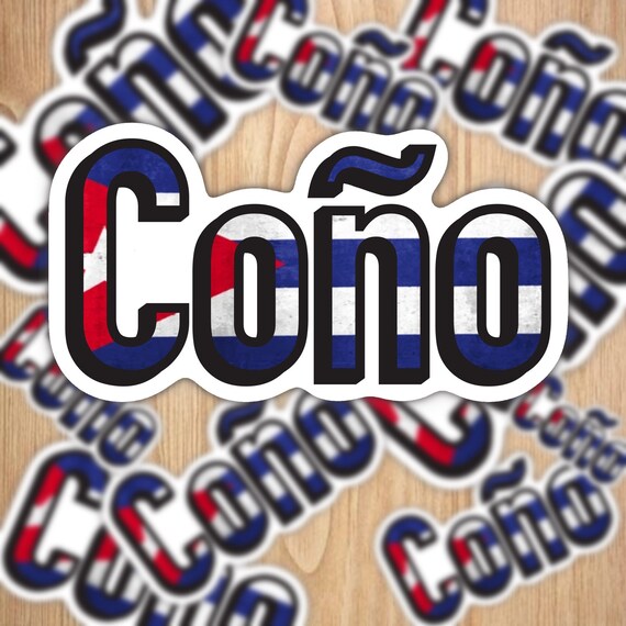Paper & Party Supplies Cono Cuban Flag Vinyl Sticker Stickers, Labels ...