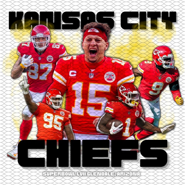 Kansas City Chiefs Superbowl Svg Files - Etsy