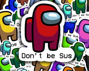 Sus Among Us Stickers - Etsy