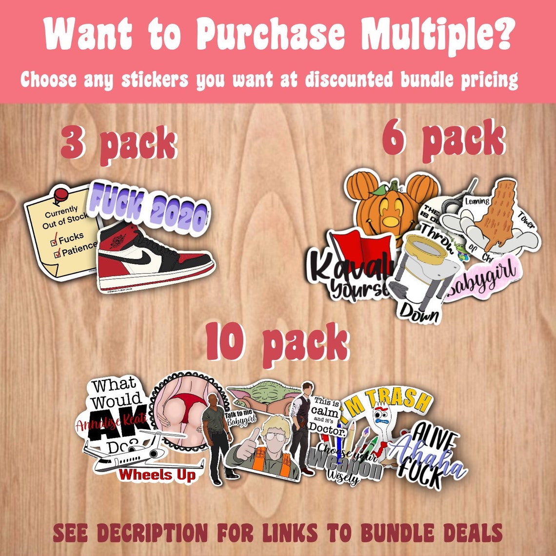 I Got Your Six 6 Waterproof Sticker Decal - Etsy