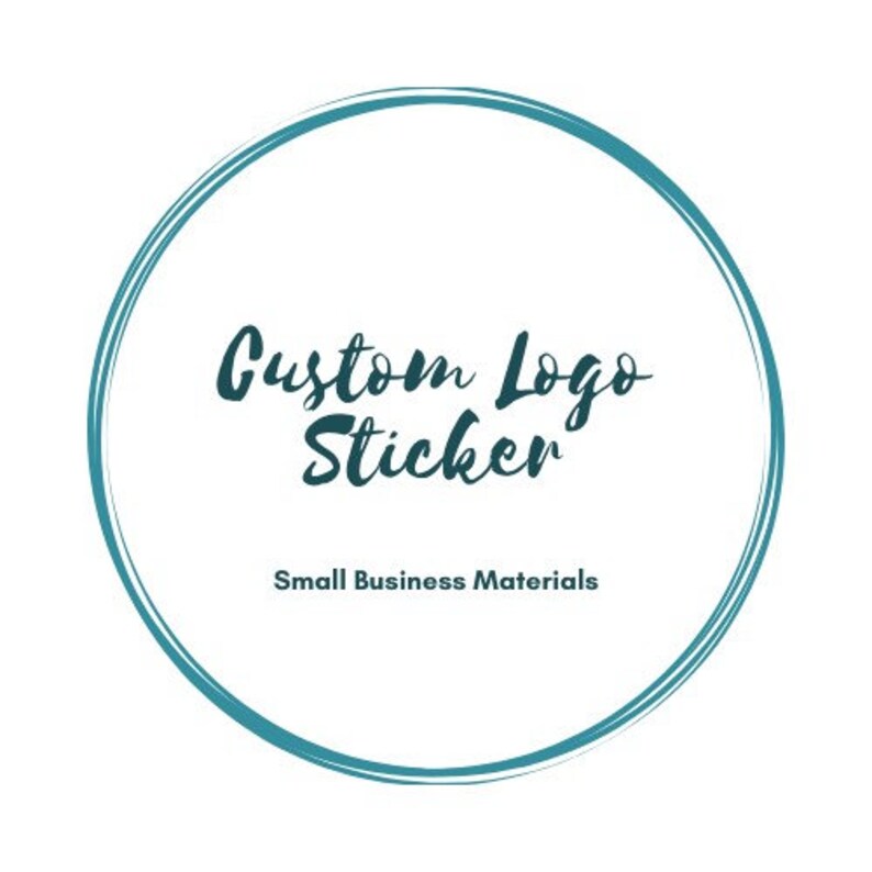 Custom Printed Logo Die Cut Stickers - Etsy