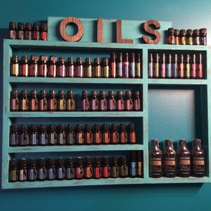 Essential Oil Shelf, Essential Oil Display, Oil Storage, Oil Rack, Wood ...
