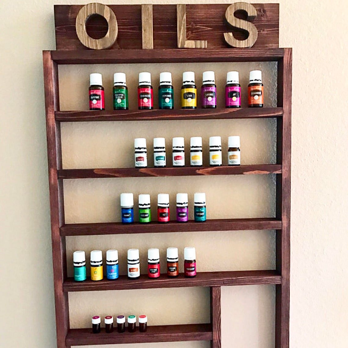 Essential Oil Shelf Oil Rack Eo Storage Oil Storage Wall - Etsy