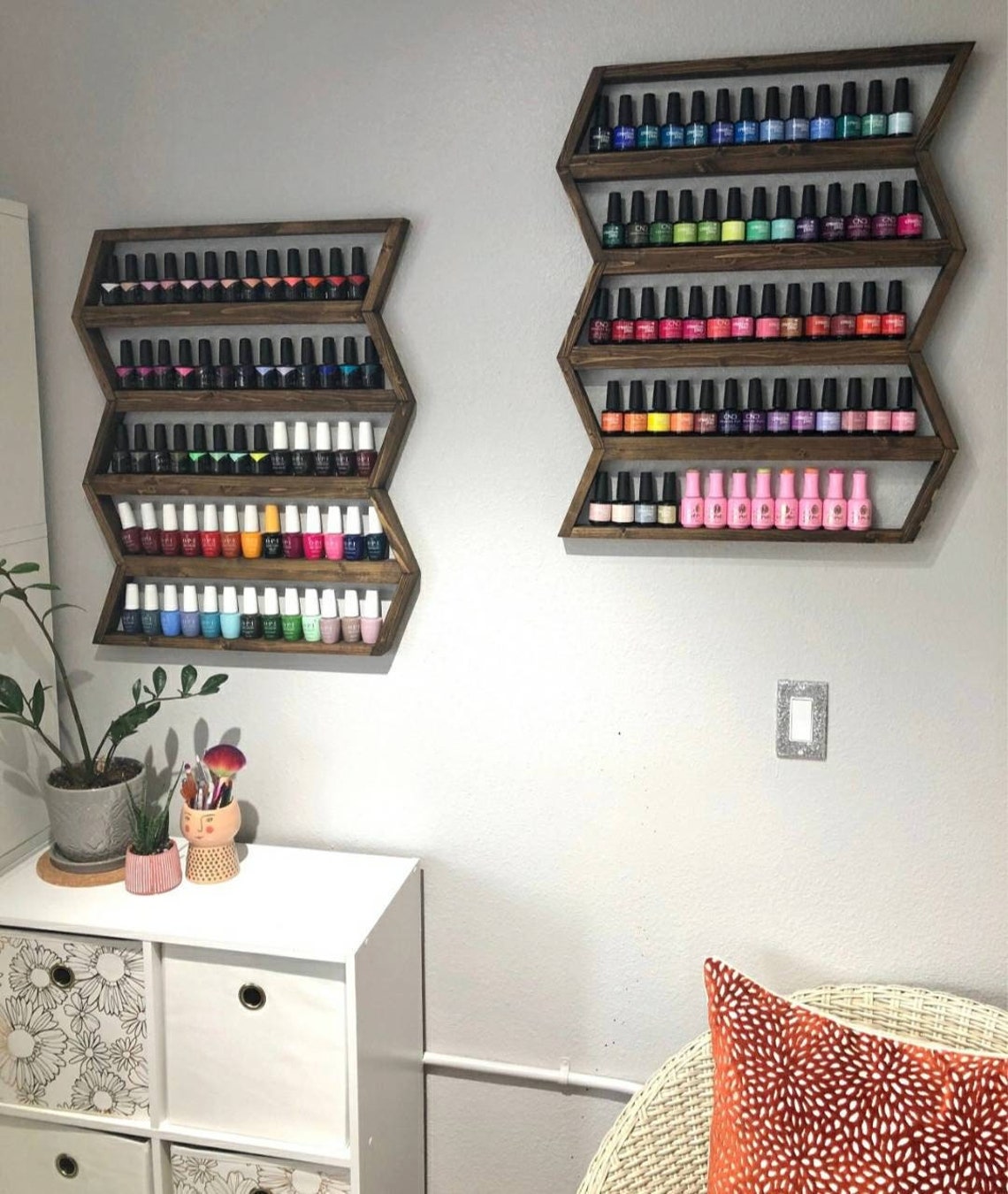 Nail Polish Organizer Nail Polish Rack Nail Polish Shelf - Etsy