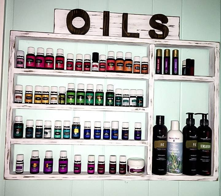 Oil Shelf Essential Oils essential oil display oil rack | Etsy