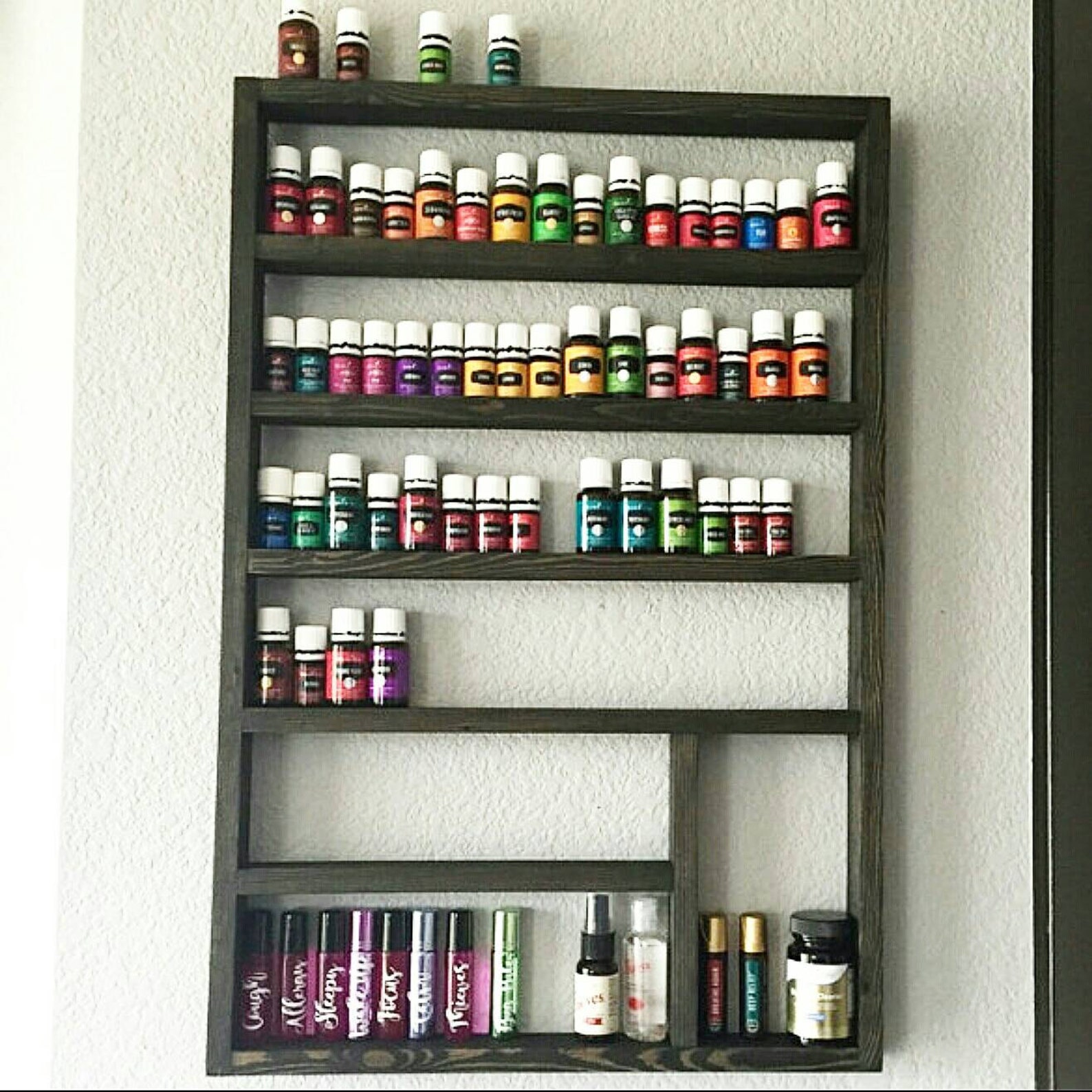 Essential Oil Shelf Essential Oil Display Oil Storage Oil - Etsy