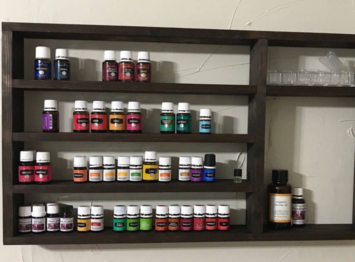 Essential Oil Shelf Essential Oil Display Oil Storage Oil - Etsy