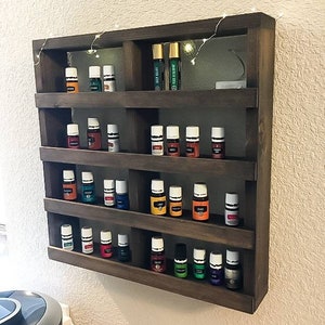 Essential Oil Shelf, Essential Oil Storage, Essential Oil Rack ...