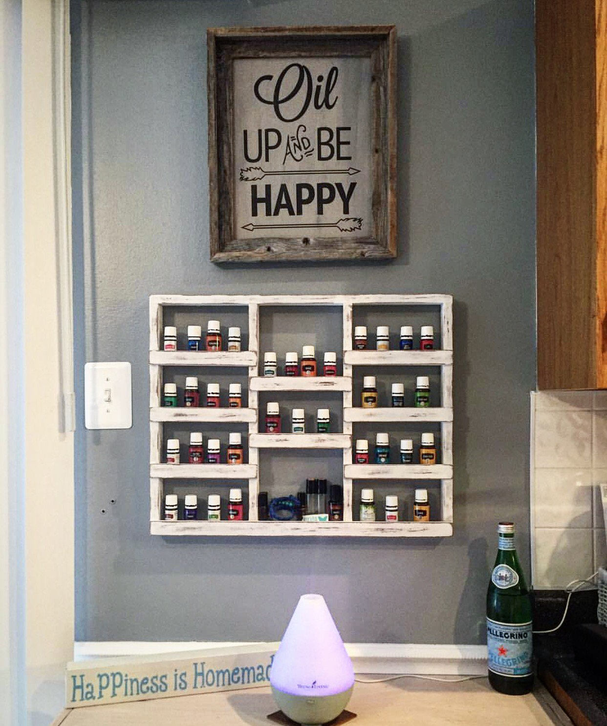 Essential oil shelf oil holder storage for essential oils | Etsy