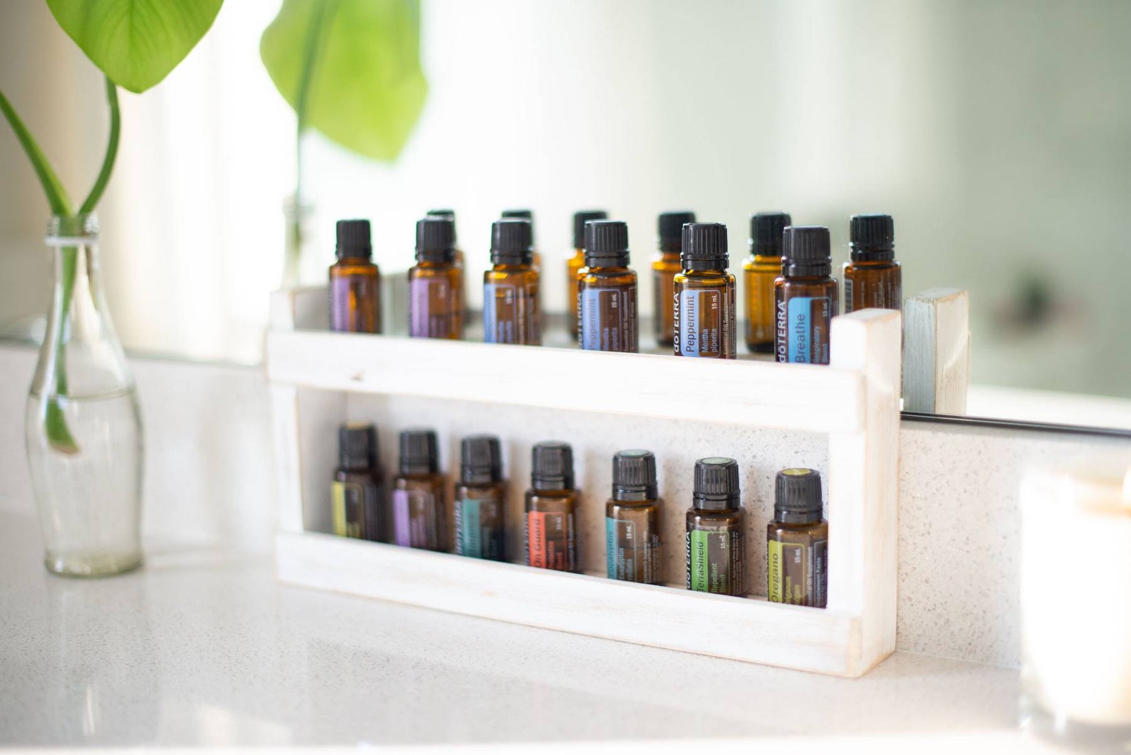 Essential Oils Shelf Oil Rack Wood Shelf Oil Storage | Etsy