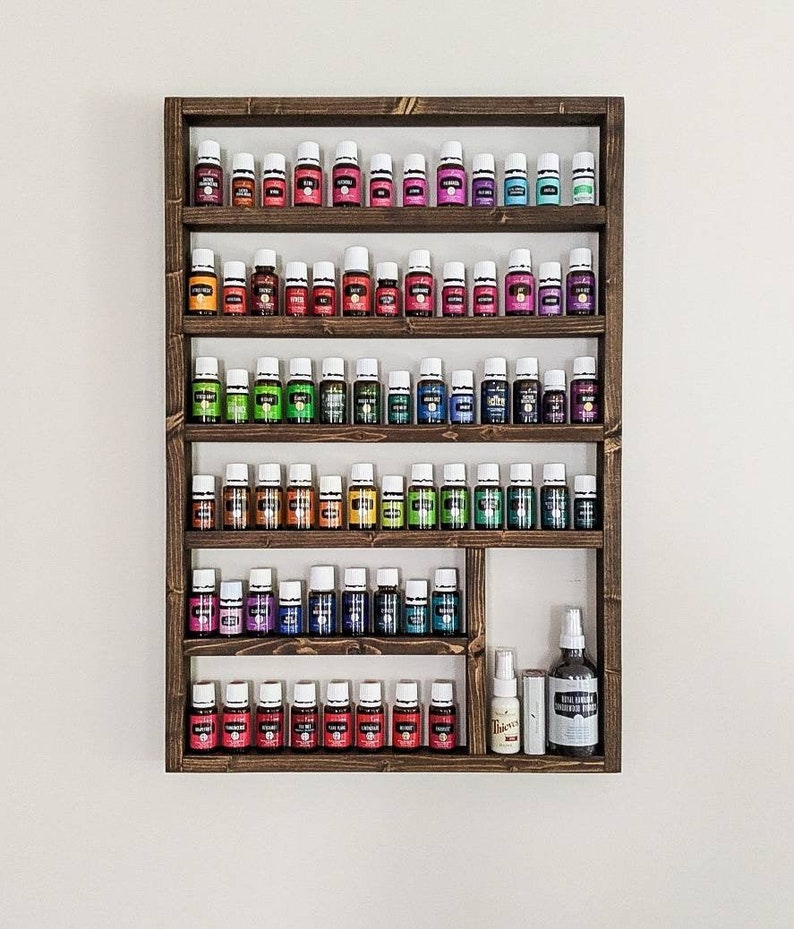 Essential Oil Shelf Essential Oil Display Oil Storage Oil - Etsy