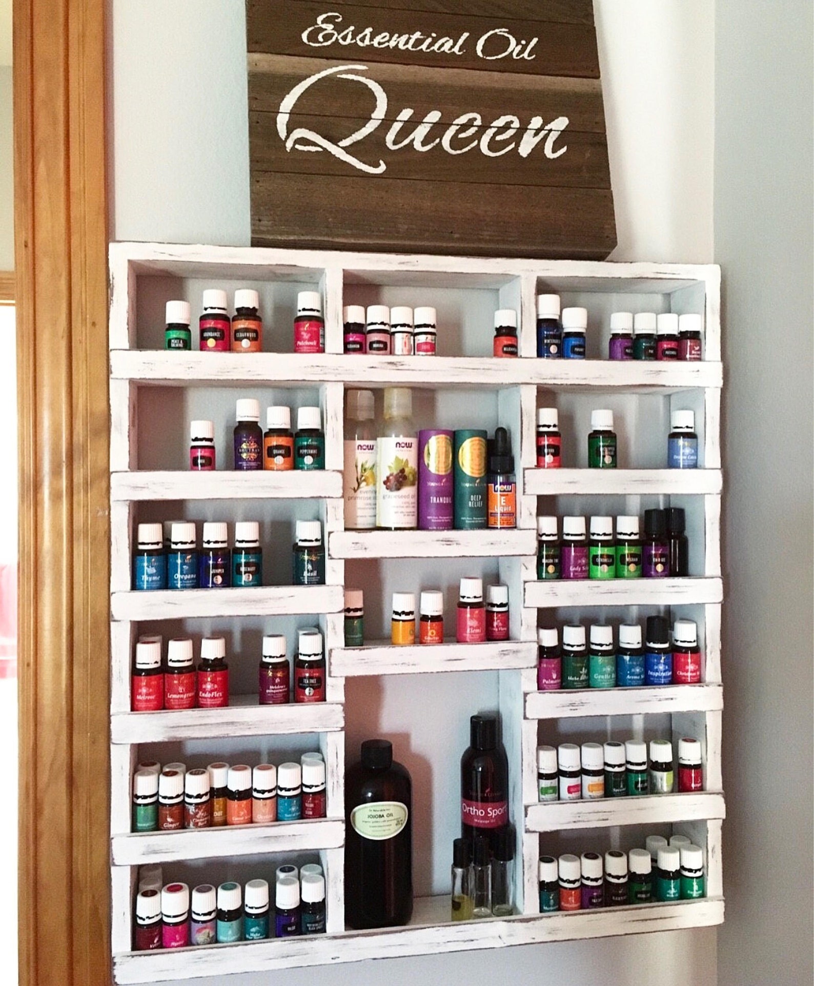 Essential Oil Shelf Essential Oil Storage EO Storage Nail | Etsy