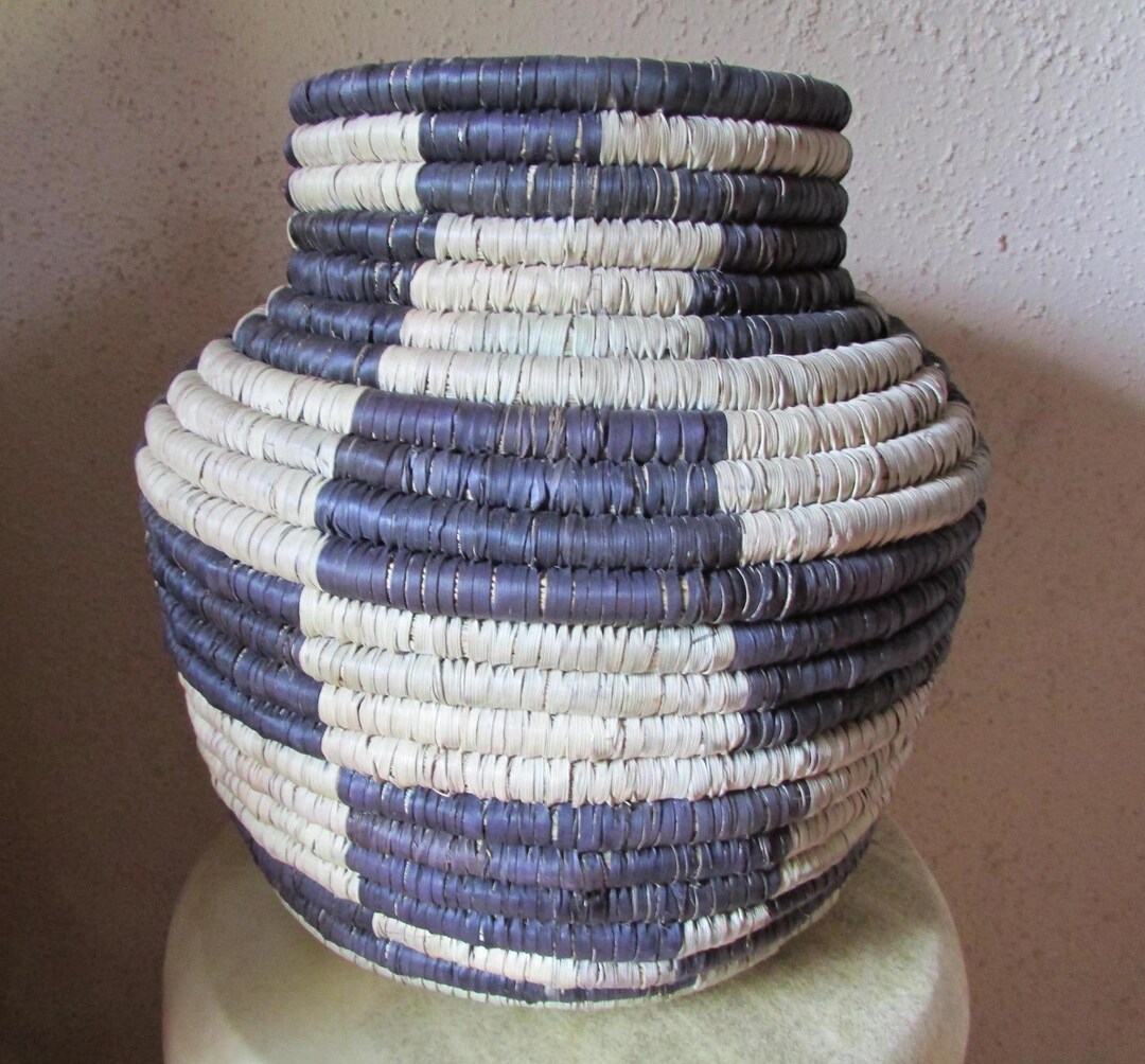 Apache Inspired 11'x11' Handcoiled Olla Basket!huge! - Etsy