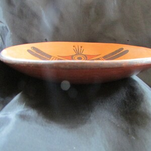 Hopi 1960's Vintage Violet Huma Polychrome Plate Museum Quality Very ...