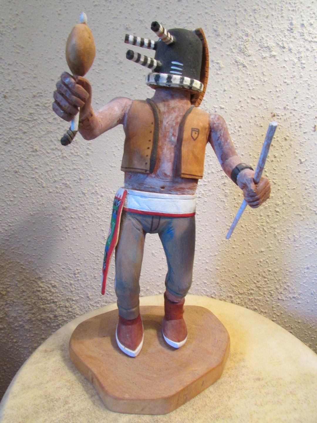 Vintage "mocking" Hopi Kachina by Albert Honeyestewa Very Rare 12 1/4 ...