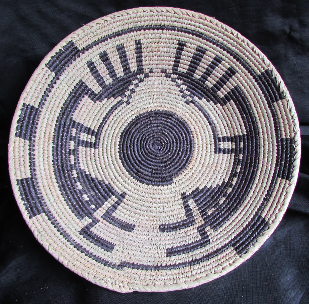 Apache Inspired Native American Basket Handwoven 14 - Etsy