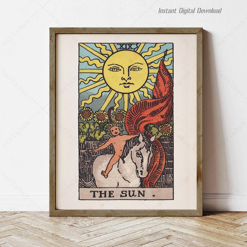 Tarot Card Posters - Etsy