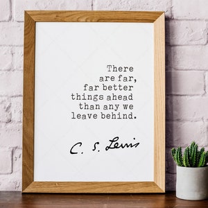 CS Lewis Quote, Digital Download Printable, Quote Print Poster - Etsy