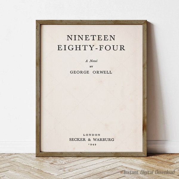 1984 First Edition - Etsy