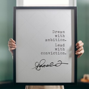 Kamala Harris Quote, Digital Download, Dream With Ambition, Print ...