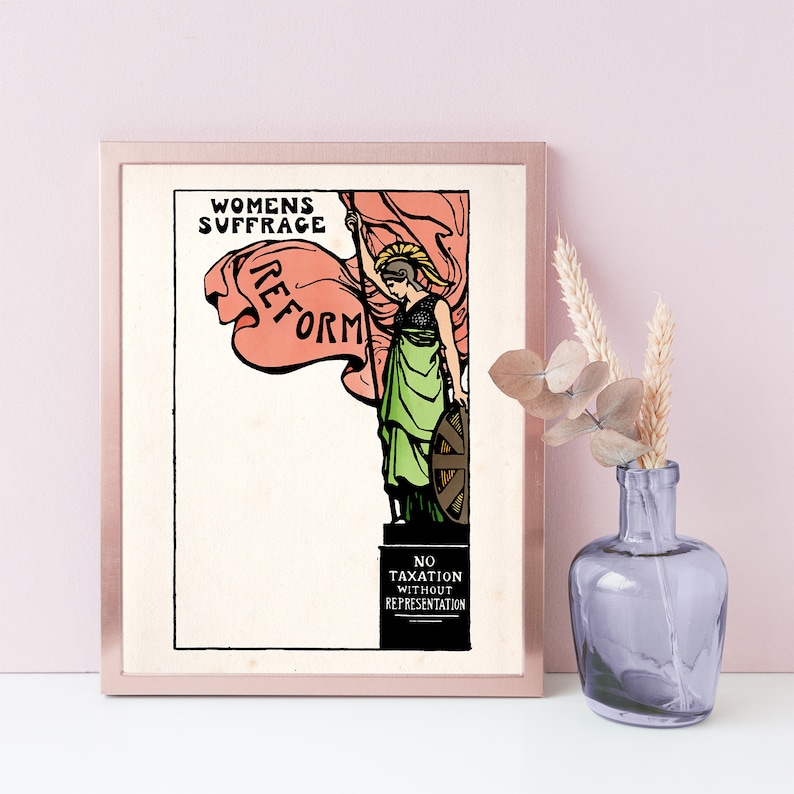 Suffragette Campaign Poster Instant Download Printable Print - Etsy
