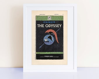 The Odyssey, Original Homeric Text, Odyssey Print, Odyssey Decor ...