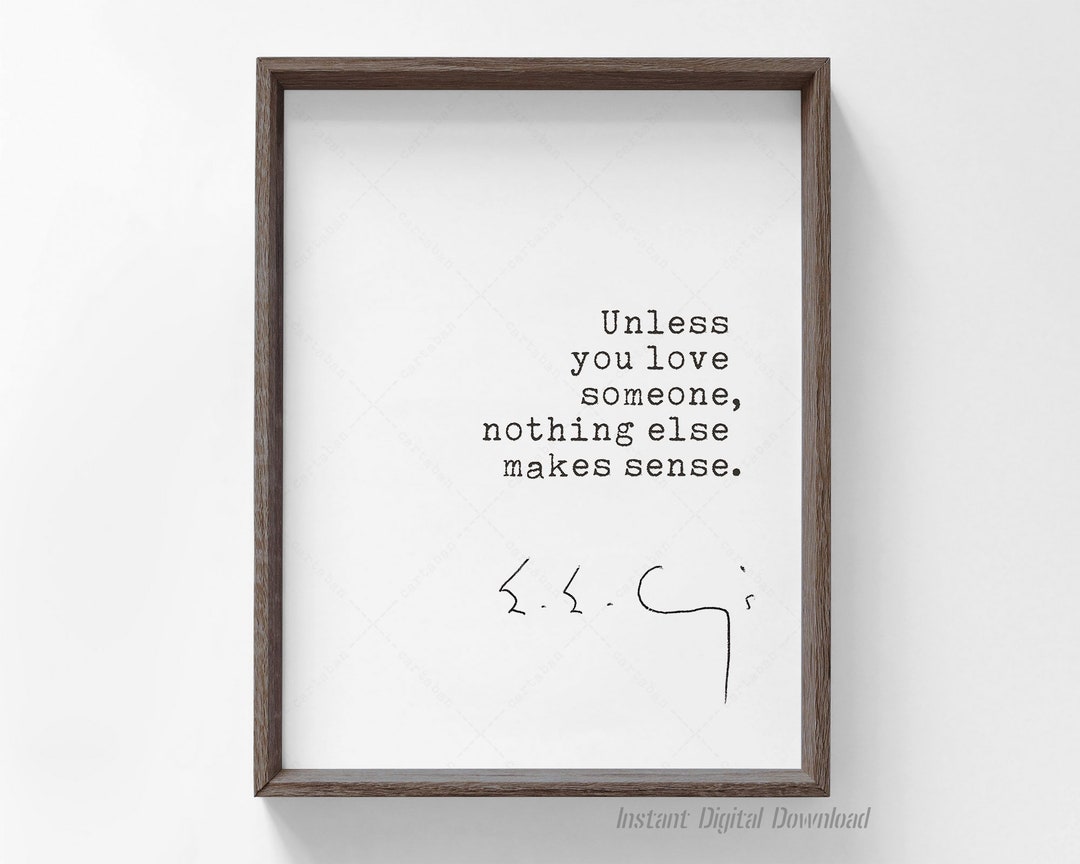 EE Cummings Quote, Motivation Poster, Digital Download Print ...