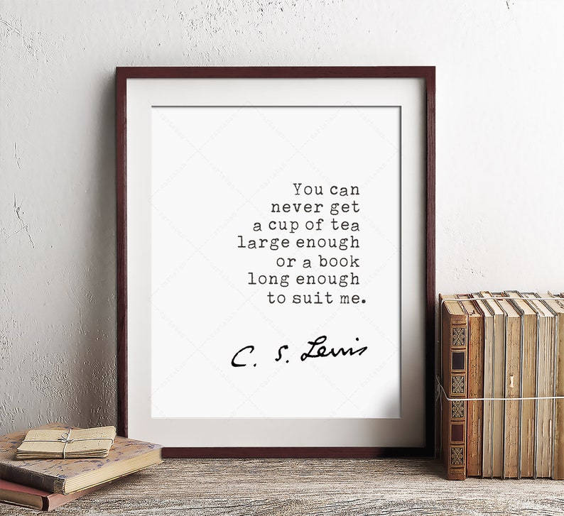 CS Lewis Quote Digital Download Printable Quote Print - Etsy
