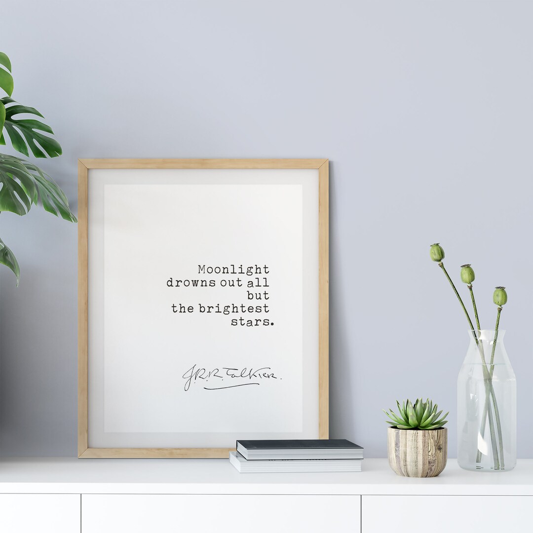 JRR Tolkien Quote LOTR, Book Lovers Gifts, Digital Download Print, Lord ...