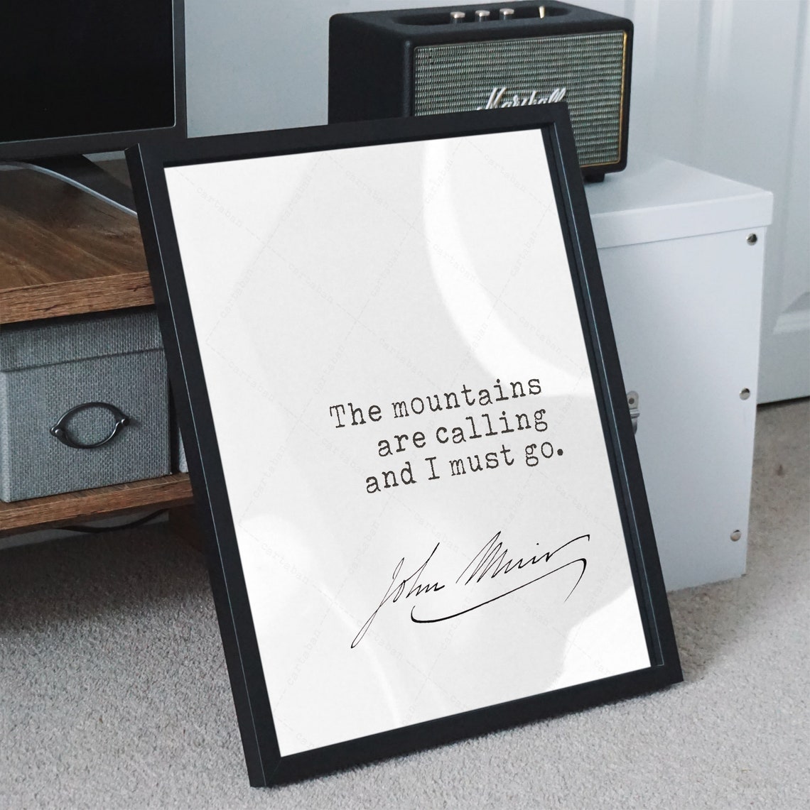 John Muir Quote Digital Download Printable Poster the - Etsy