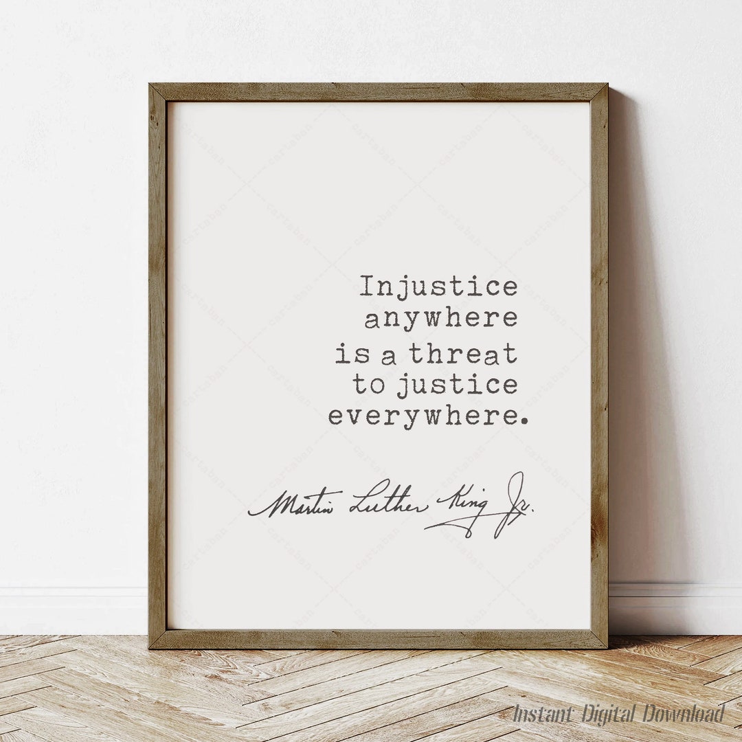 Martin Luther King Jr Quote, Book Lovers Gifts, Instant Digital ...