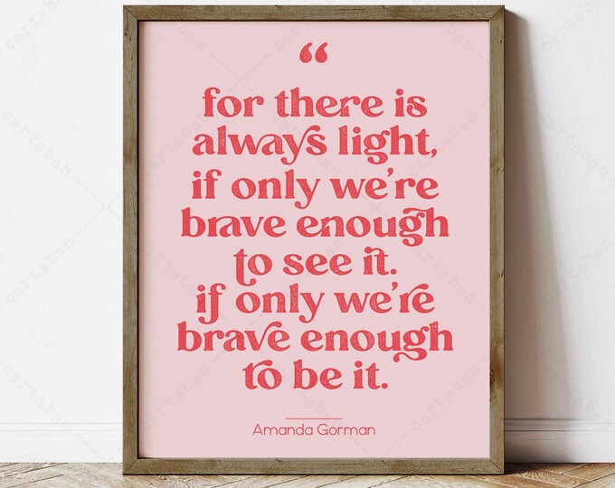 Amanda Gorman Christmas Ornament the Hill We Climb for There is Always ...