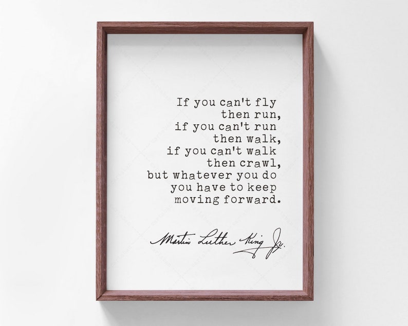 Martin Luther King Jr Quote Book Lovers Gifts Digital - Etsy