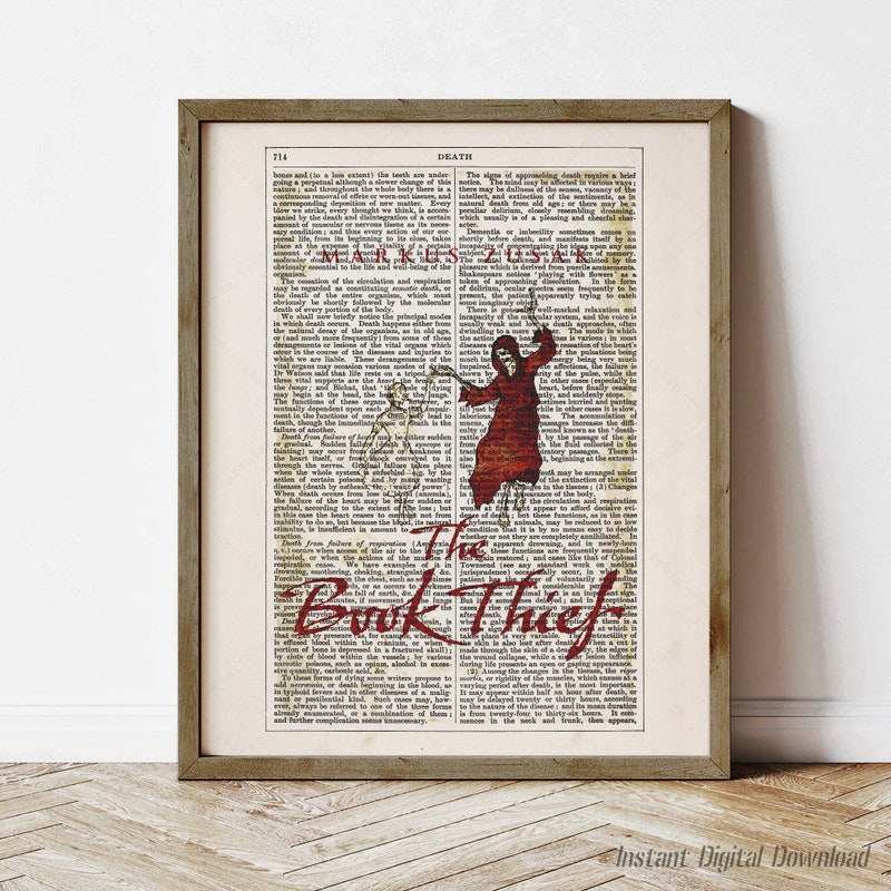 The Book Thief - Etsy