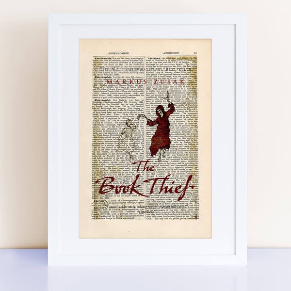 The Book Thief - Etsy