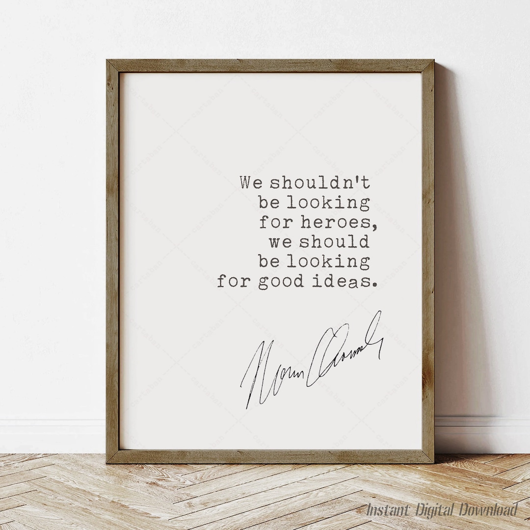 Noam Chomsky Quote Poster, Inspirational Print (instant Digital ...