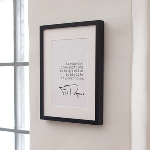 Fred Rogers Quote, Instant Digital Download Printable, Quote Print ...