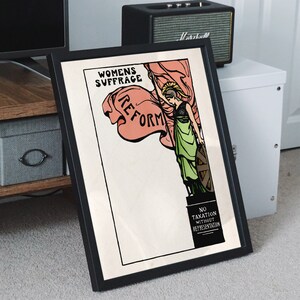 Suffragette Campaign Poster, Instant Download Printable, Print Locally ...