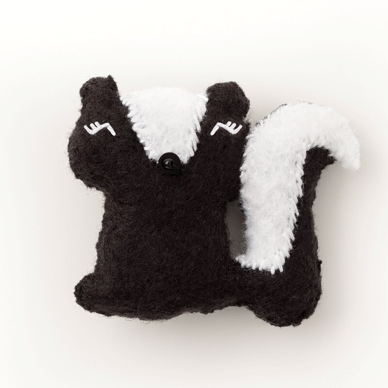 Felt Skunk Pattern - Etsy