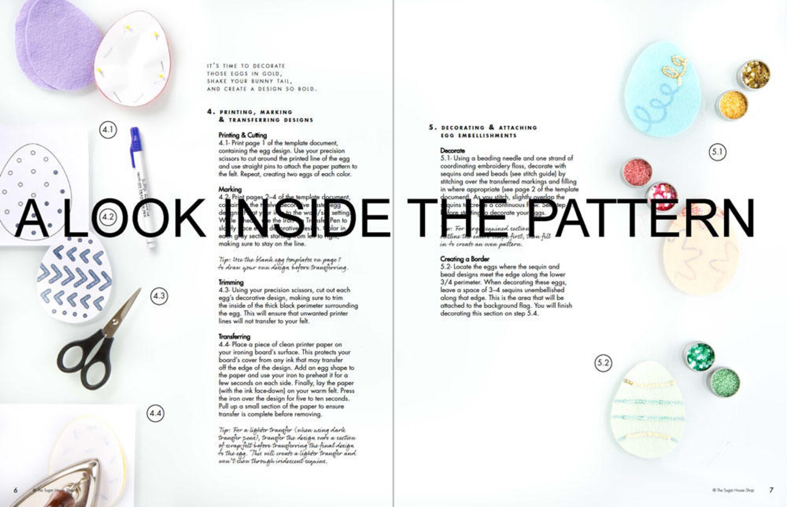 Easter Egg Banner Pattern Easter Egg Countdown Felt - Etsy