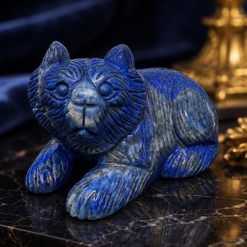 Pyrite Animal Figurine - Etsy
