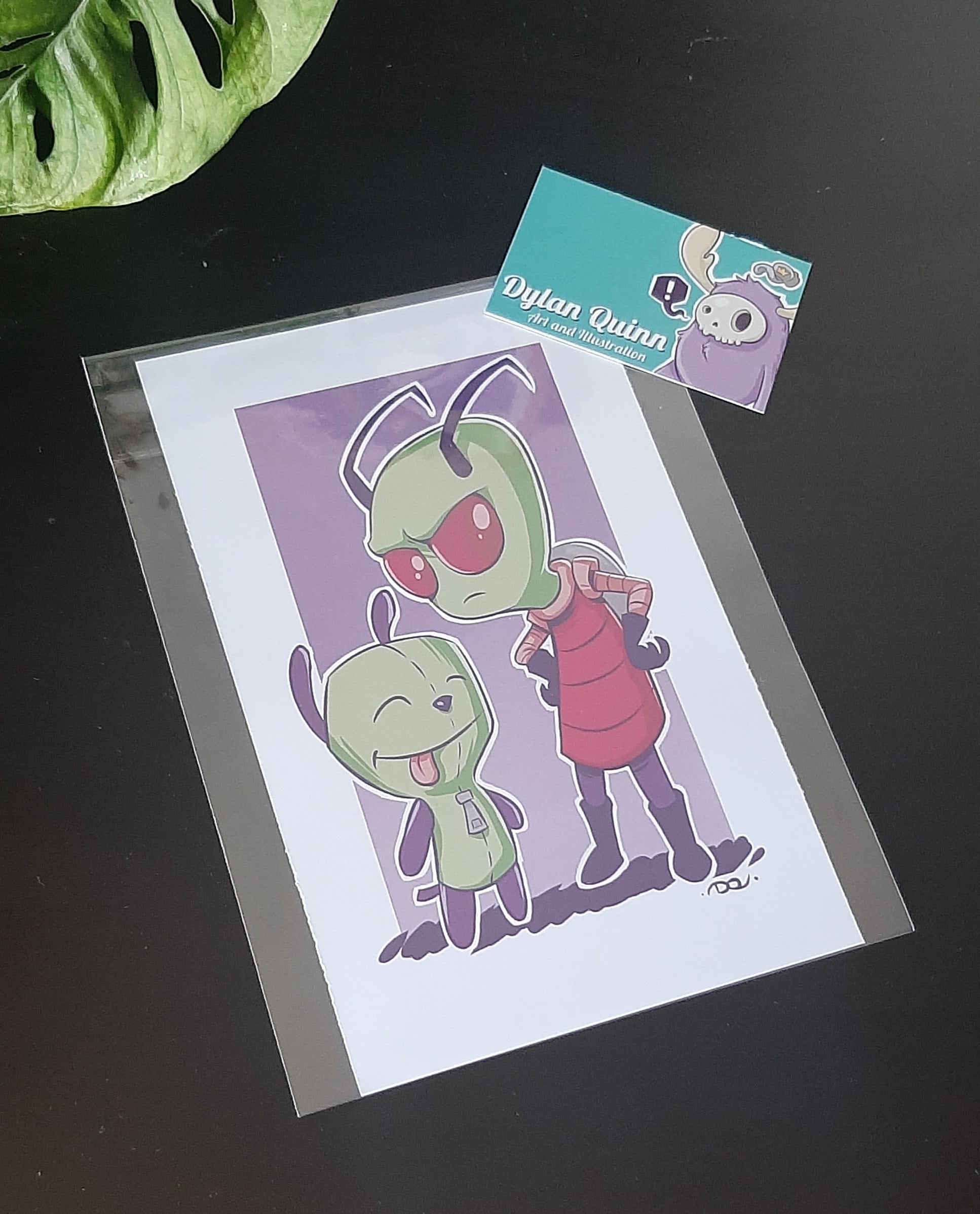 Invader Zim A5 Print - Etsy