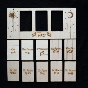 Tarot Card Board Spread Reading - Etsy
