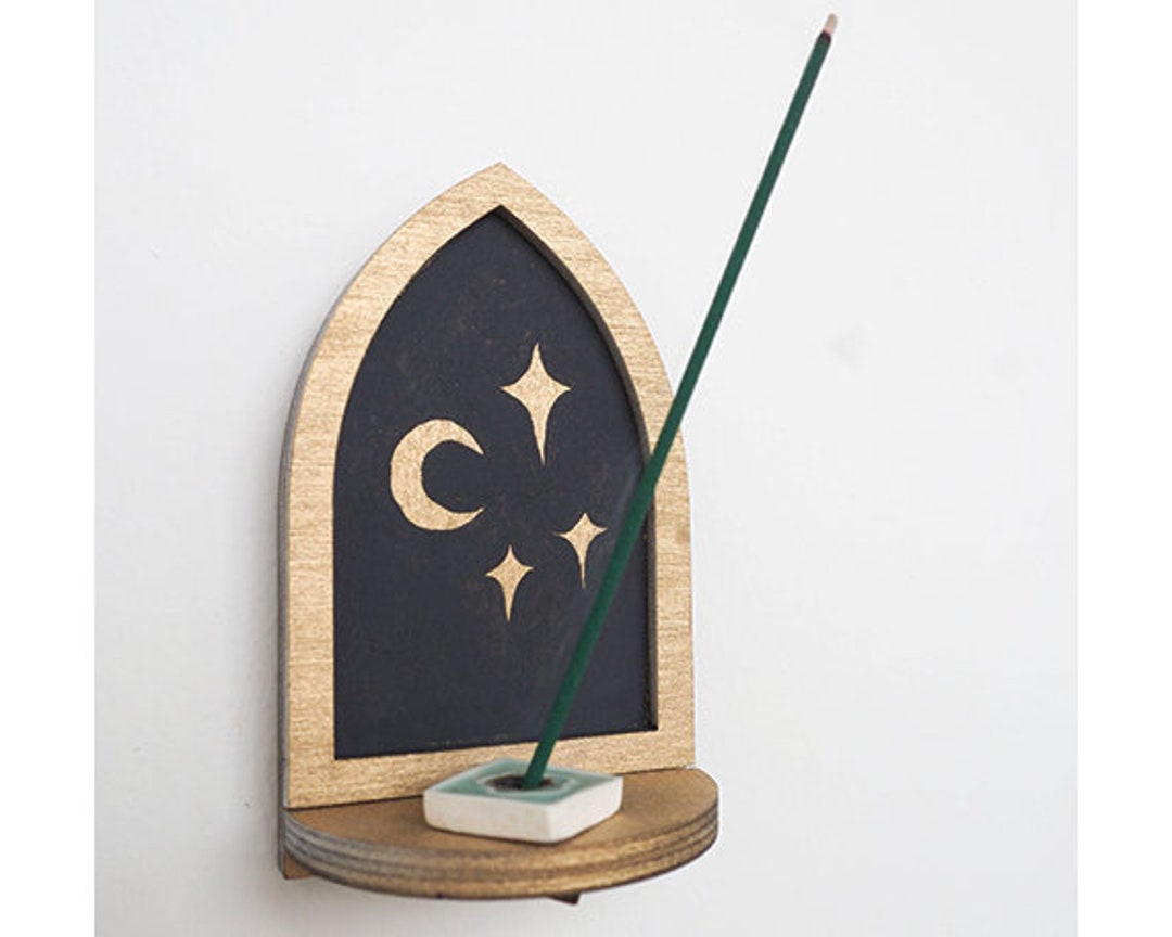 SHADOW WORK ALTAR Moon Magic Hand Painted Shrine Mini Hanging Standing ...