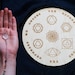 Chakra Wood Pendulum Board | Kundalini Chakra Kit for Dowsing & Scrying ...